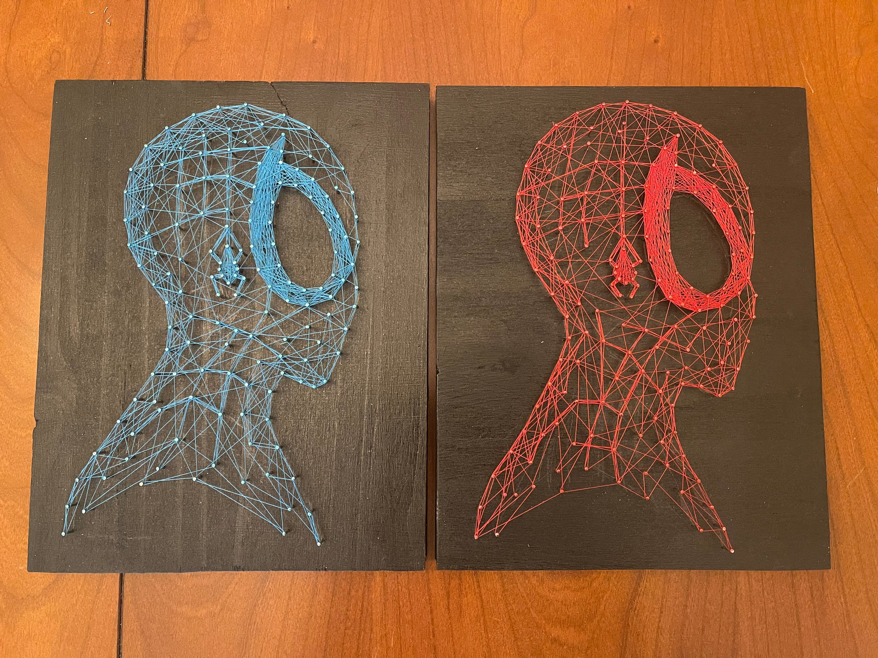 String Art Amazing Spider Man 55 Cover string-biote Hand Made - Etsy