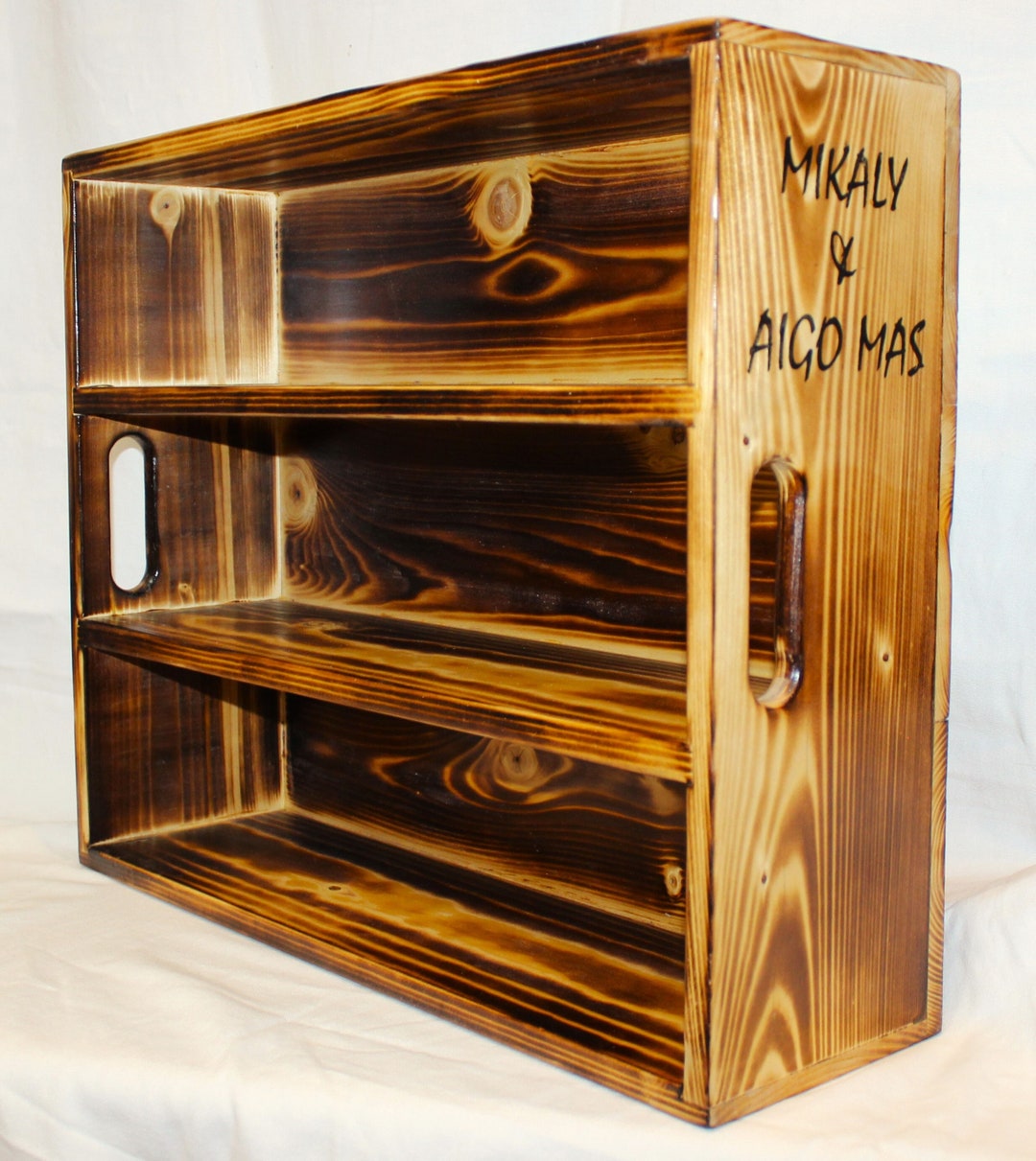 Crate Style Horizontal Vendor Display Shelf, Craft Fair Market Trade ...