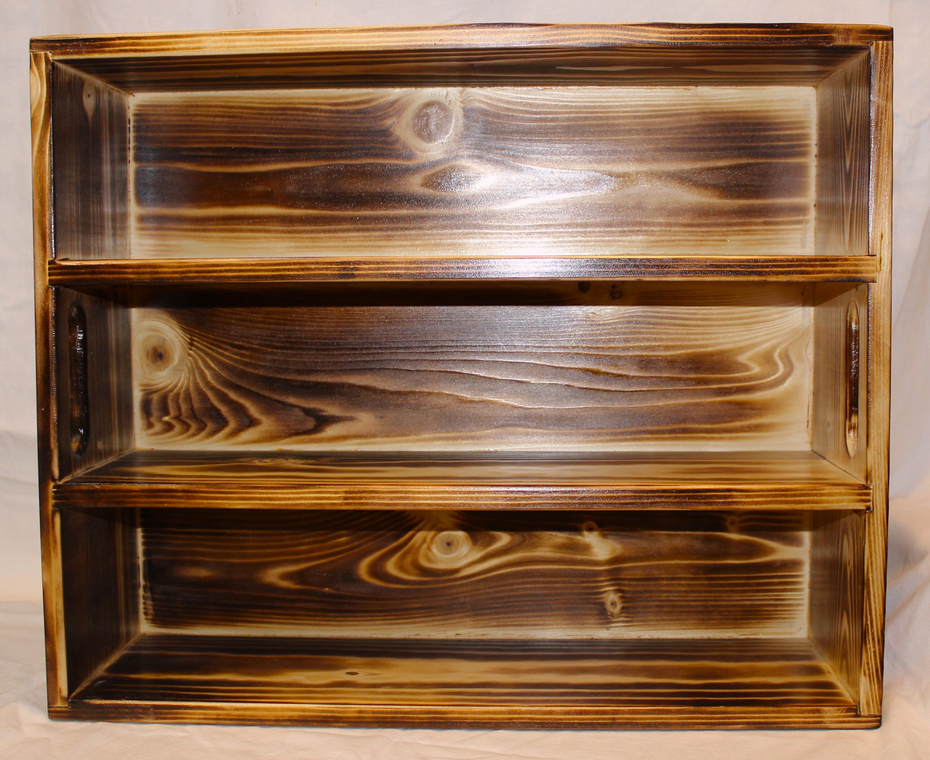 Crate Style Horizontal Vendor Display Shelf, Craft Fair Market Trade ...