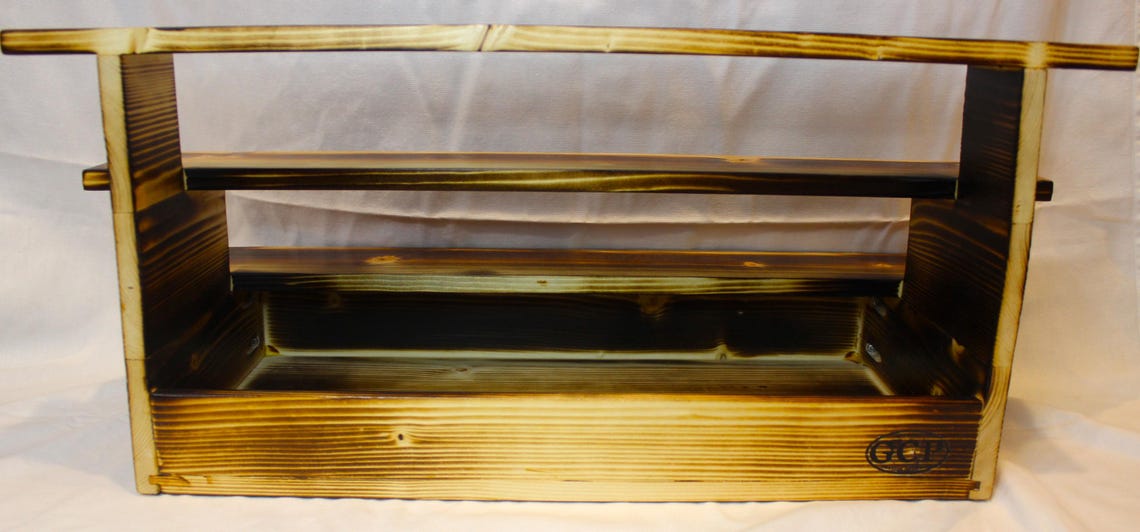 3 Tiered Wooden Display Shelf, Three Shelf Soap Vendor Display, Shou ...