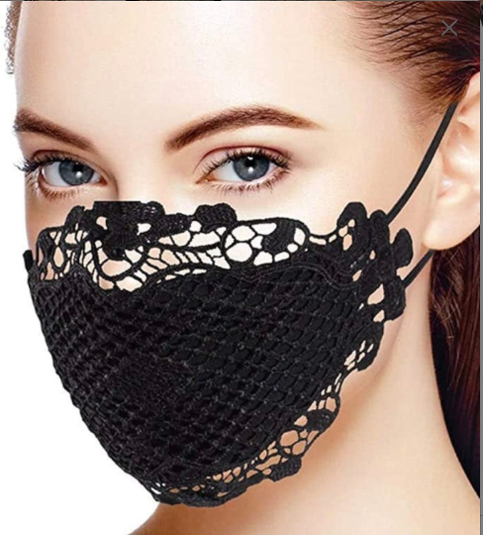Lace Mask | Black Lace Mask | White Lace Mask | Wedding Mask | Elegant ...