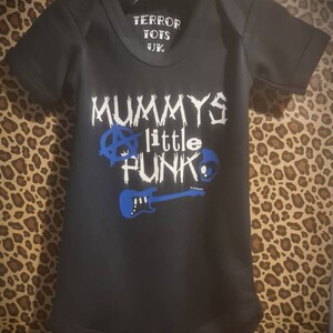 Mummys Little Punk Baby Punk Rock Body Suit/vest/onesie | Etsy