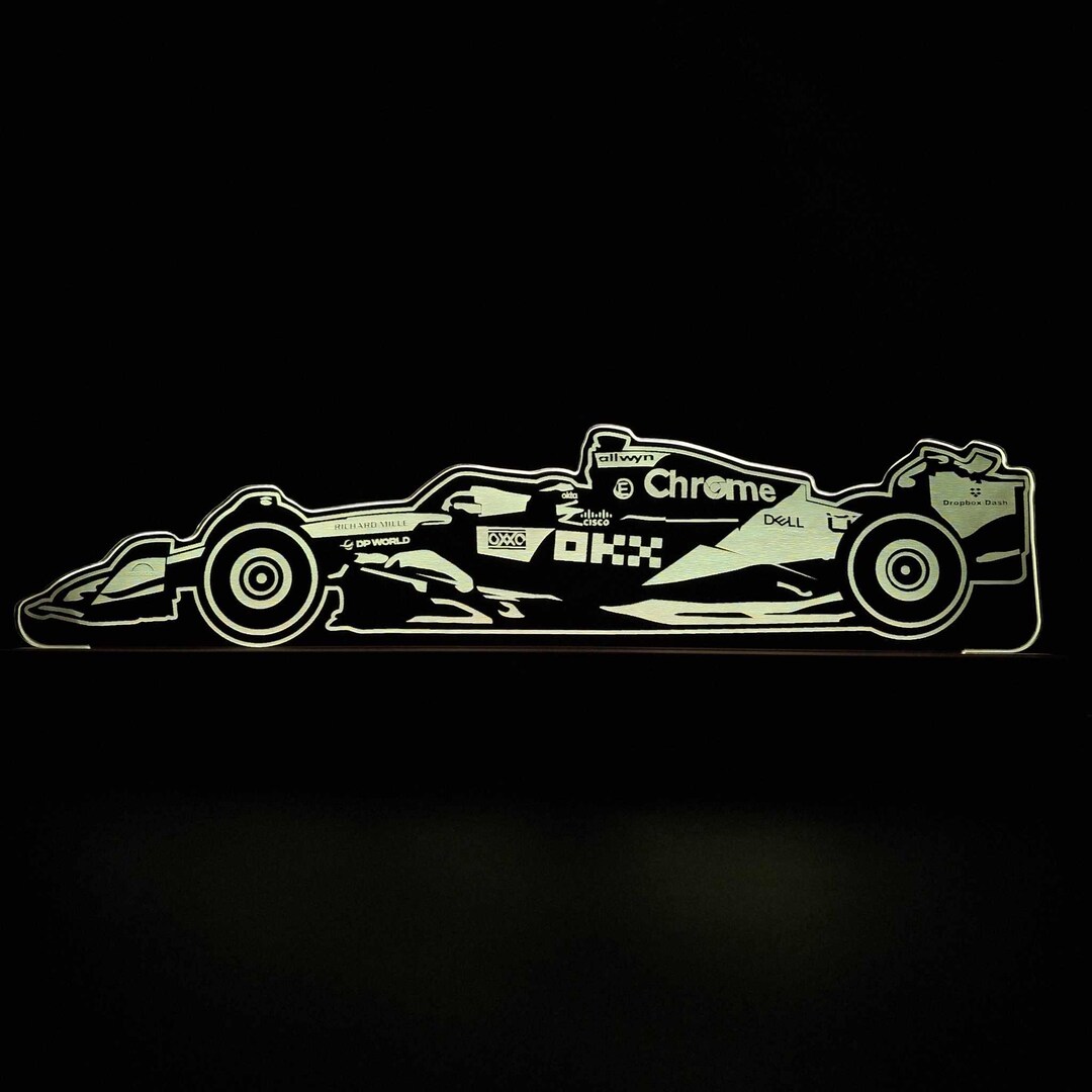 Oscar Piastri 2025 LED Lamp Light, Home Decor, Formula 1, F1 Gifts, F1 ...