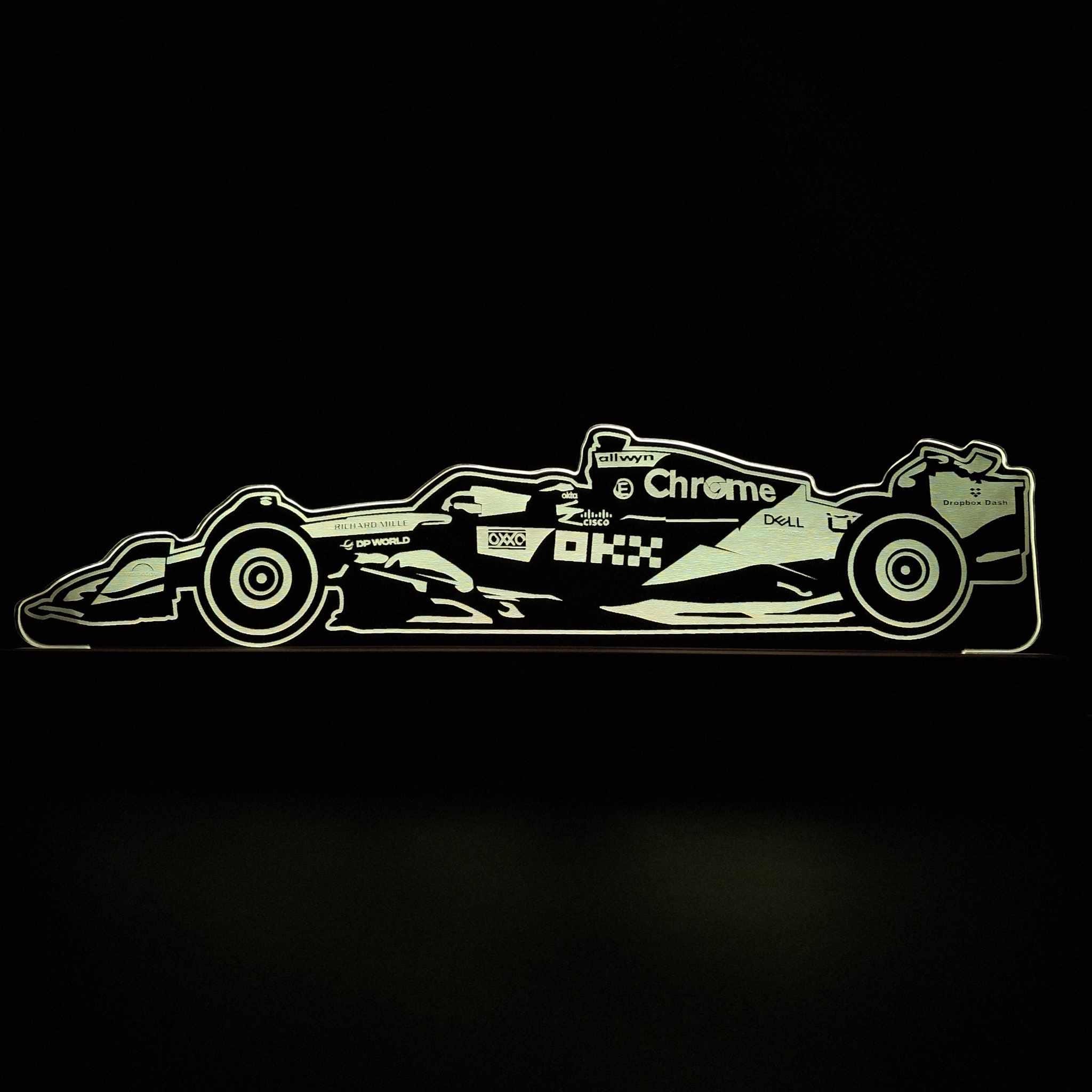 Mclaren F1 Oscar Piastri LED Lamp, Formula 1 Gift - Personalised F1 ...