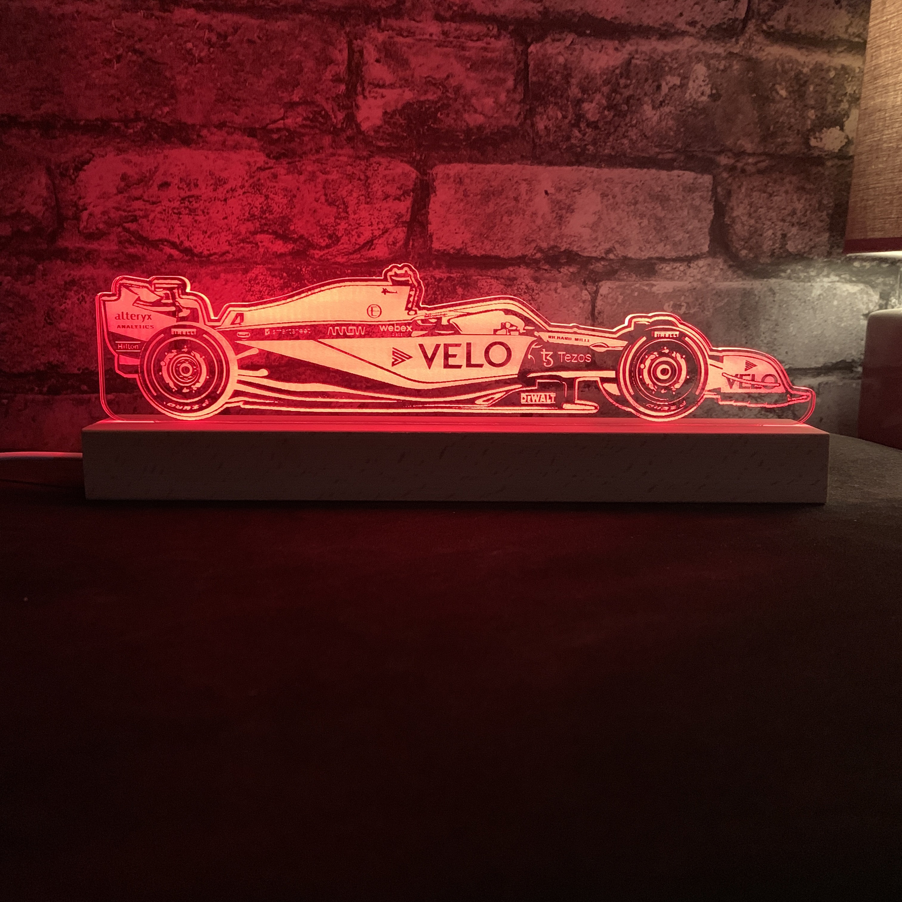 Formula 1 Mclaren Night Lamp Night Light Home Decor F1 LED - Etsy