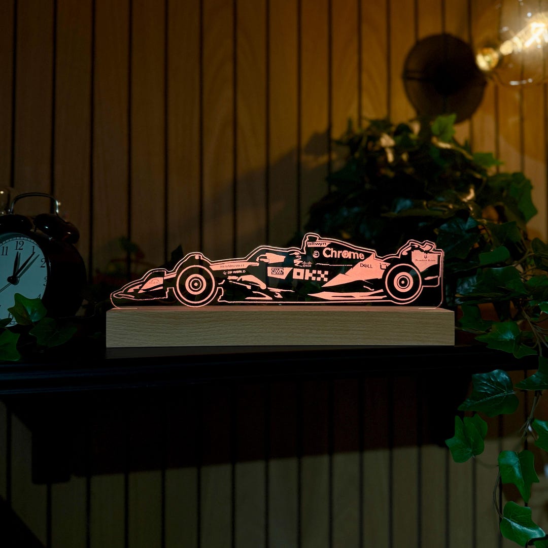 Lando Norris Mclaren 2025 LED Night Light, Formula 1 Gifts, F1 Gifts ...