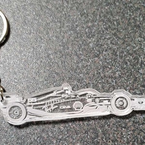Carlos Sainz Ferrari Keyring Keychain, F1 Keychain, Formula 1 Keychain ...