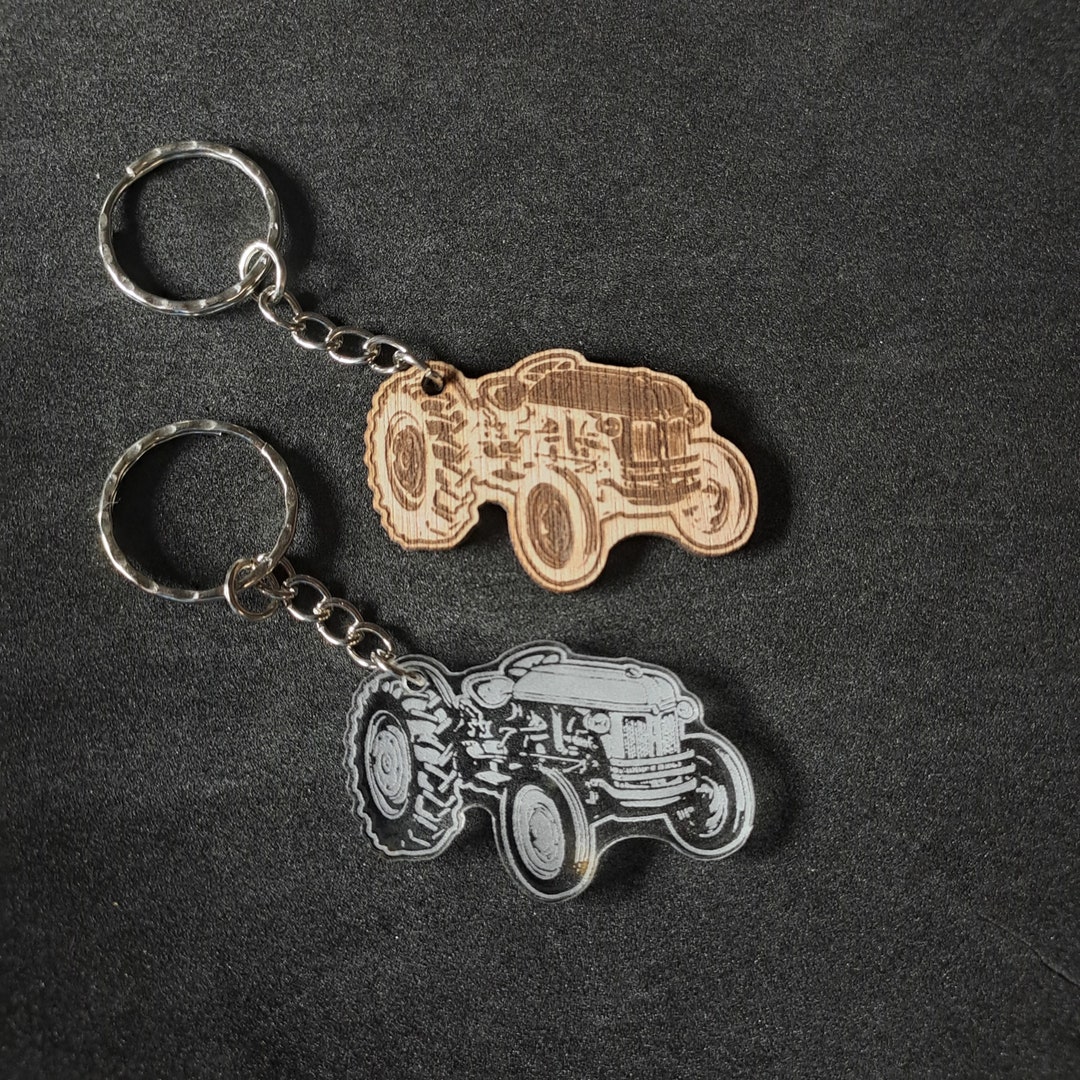 Classic Tractor Keyring, Classic Tractor, Farming, Keyring, Farming ...