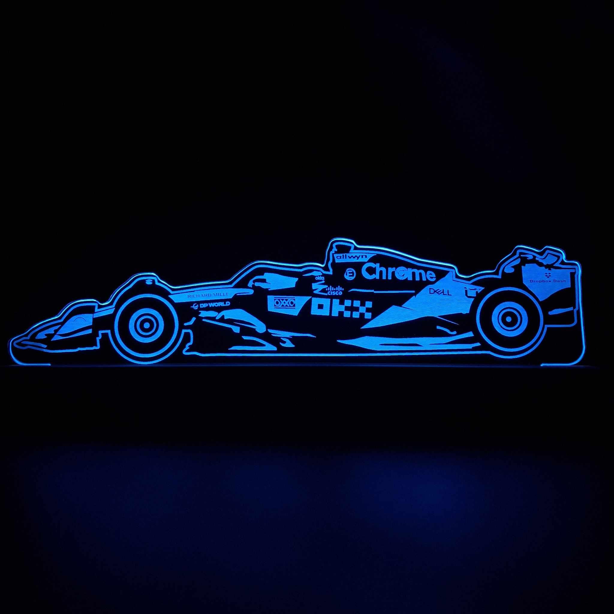 Mclaren F1 Oscar Piastri LED Lamp, Formula 1 Gift - Personalised F1 ...