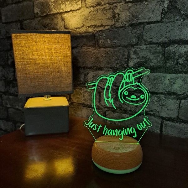 Sloth Lamp - Etsy
