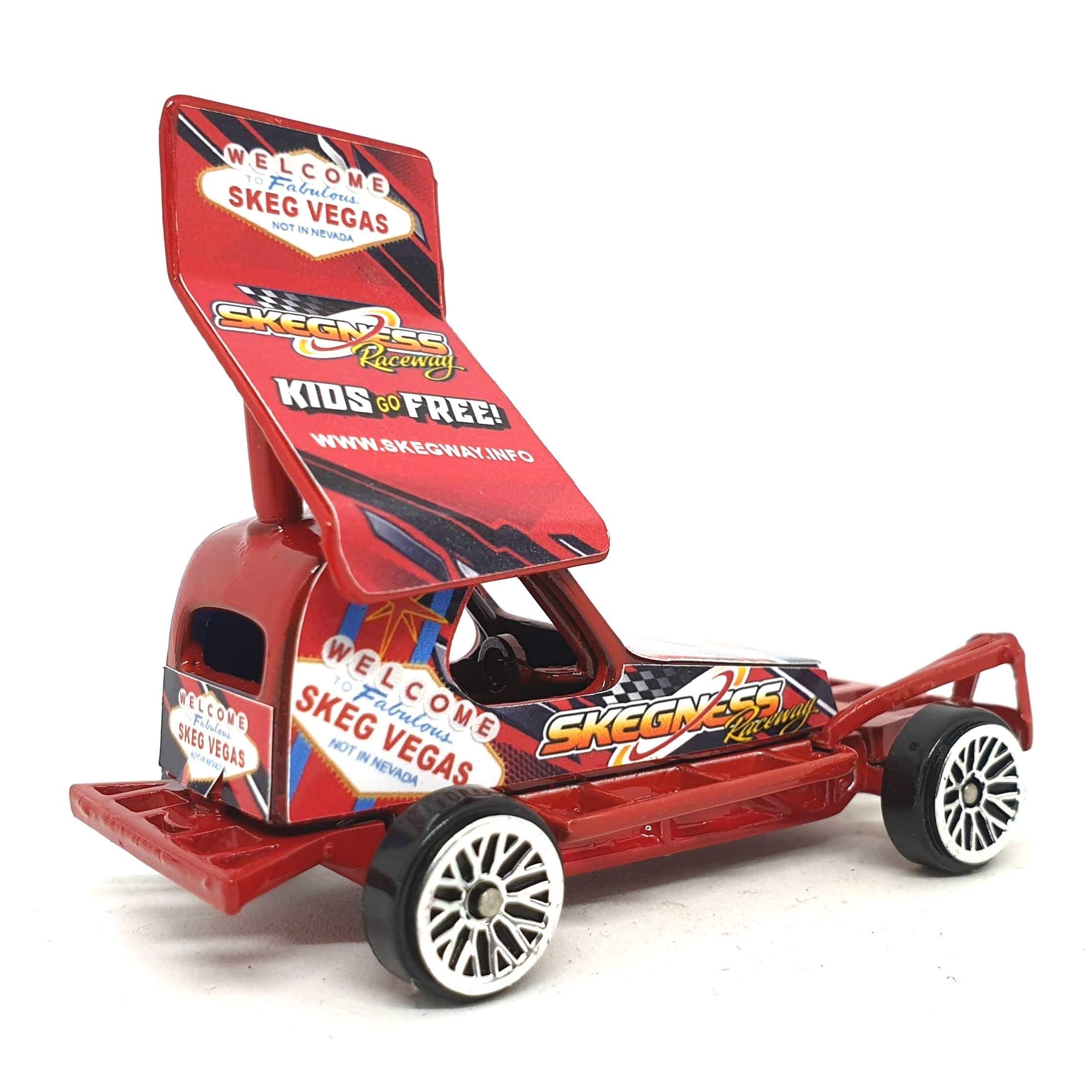 Red Skeg Vegas Die Cast Model F1 Shale Wing Banger Racing - Etsy UK