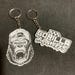 Customised Keyrings Logo - Customised Logo Keyring, Wooden Personalised ...