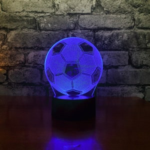 Football LED Night Light, Football Player Gift, Football Coach Gift ...