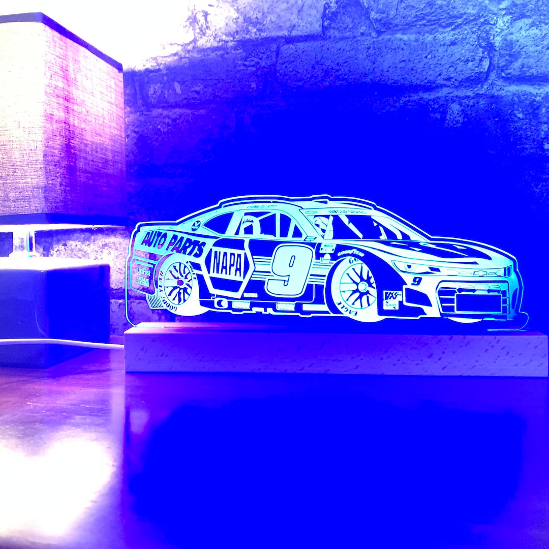 Chase Elliot #9 Chevrolet Camaro ZL1 LED Lamp, Cup Series, NASCAR Gift ...