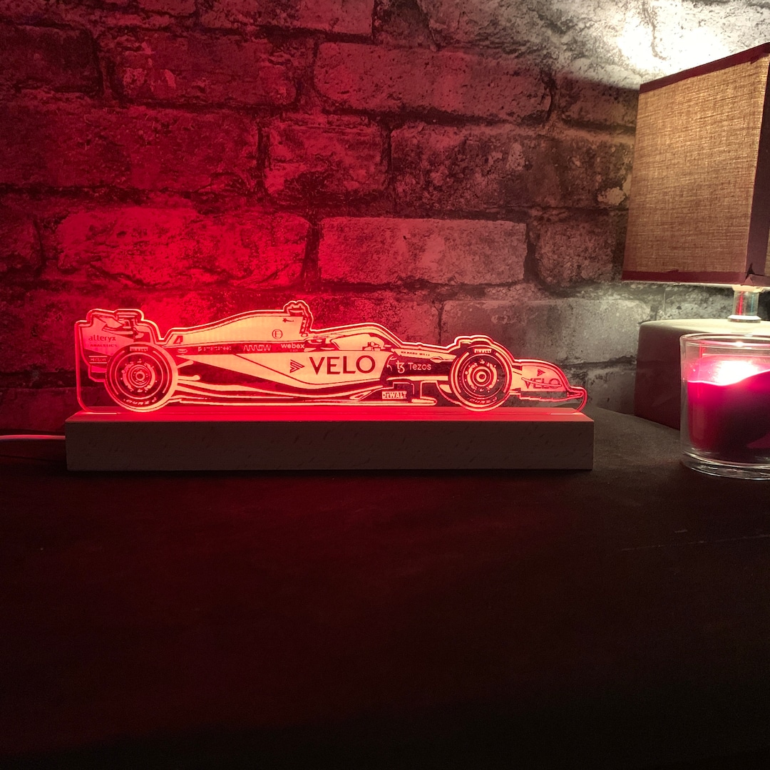 Formula 1 Mclaren Night Lamp Night Light Home Decor F1 LED Lamp Gift ...