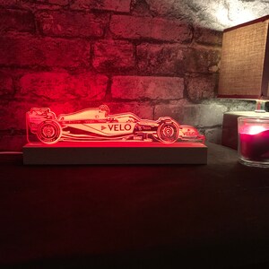 Formula 1 Mclaren Night Lamp Night Light Home Decor F1 LED Lamp Gift ...