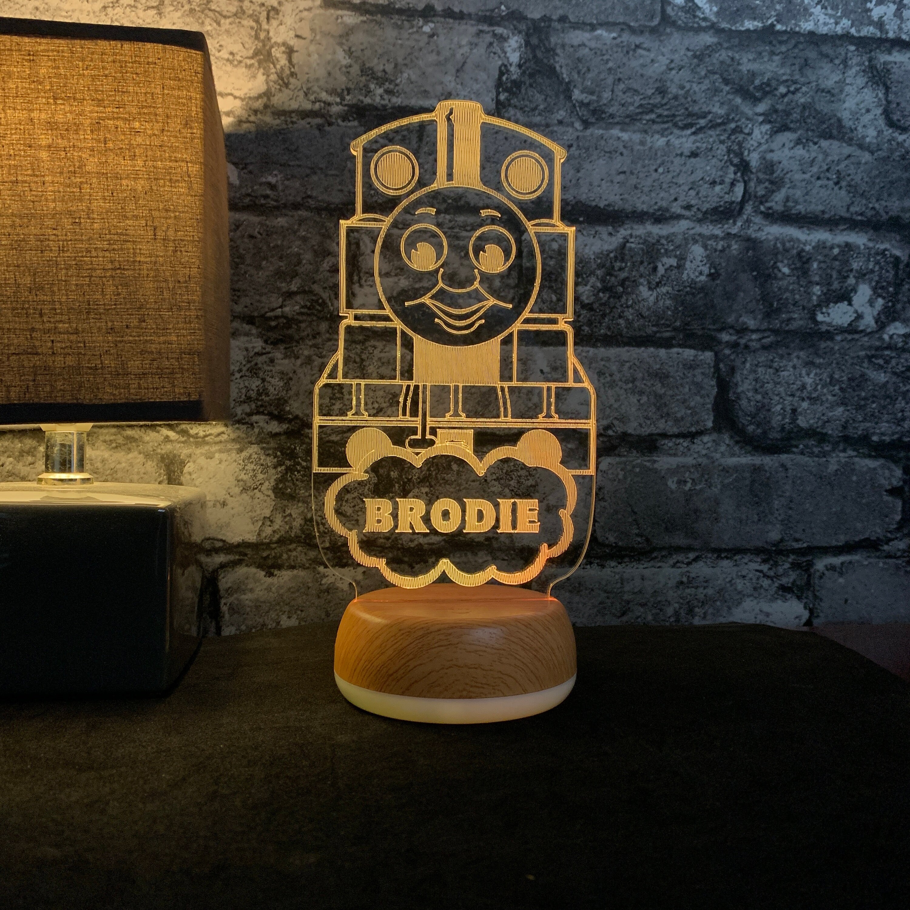 Thomas the Tank Engine LED Lamp Train Night Light Gift - Etsy UK