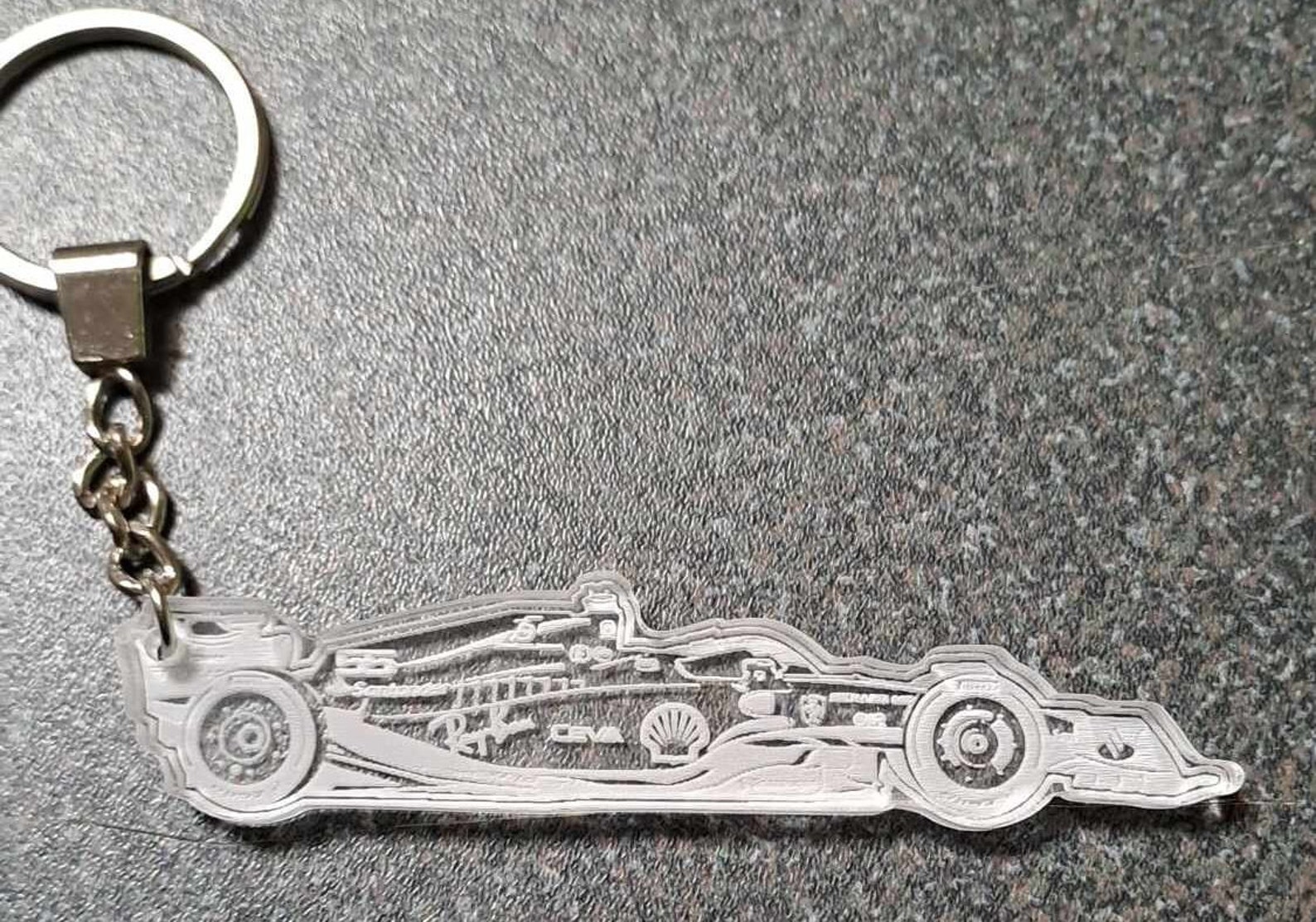 Carlos Sainz Ferrari Keyring Keychain, F1 Keychain, Formula 1 Keychain ...