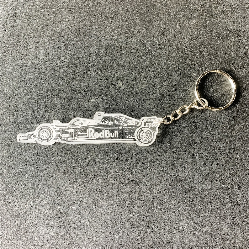 Max Verstappen Red Bull Keyring Keychain, F1 Keychain, Formula 1 ...
