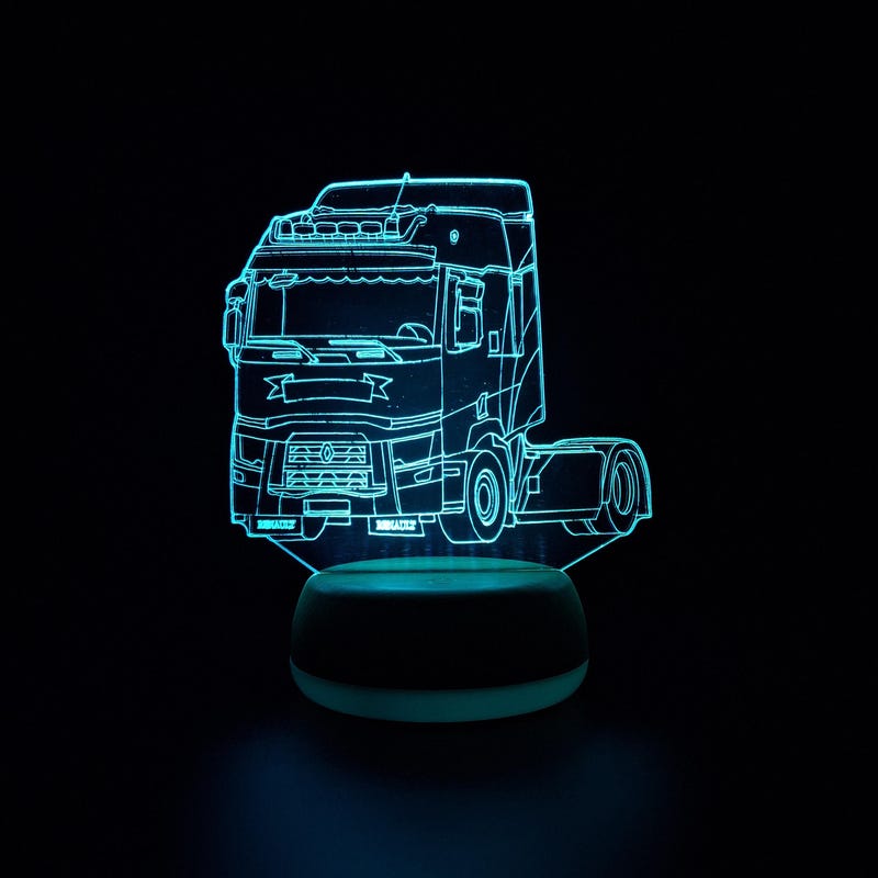 Personalised Lorry Led - Etsy