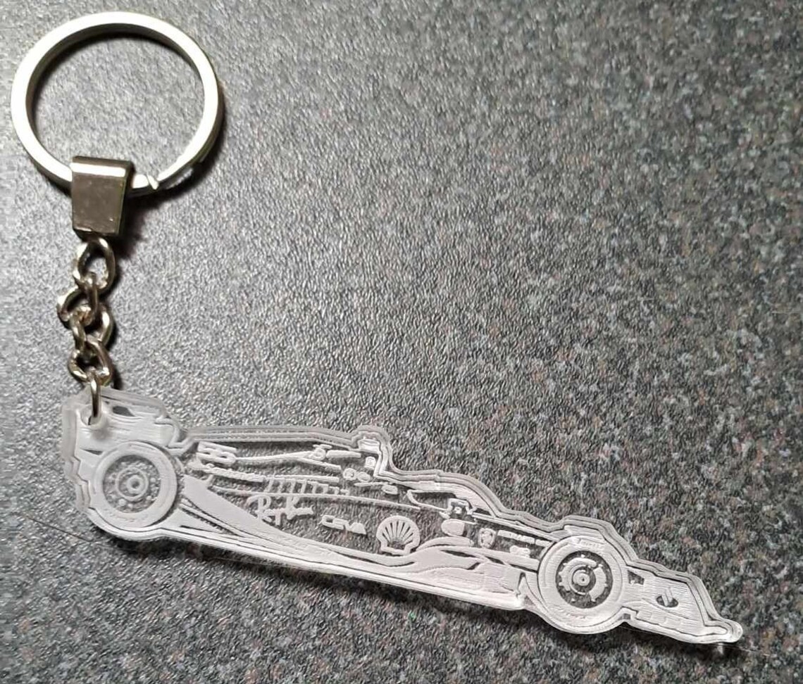 Carlos Sainz Ferrari Keyring Keychain, F1 Keychain, Formula 1 Keychain ...