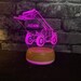 Personalised Forklift Loader Digger Night Light, LED Lamp, Farming ...