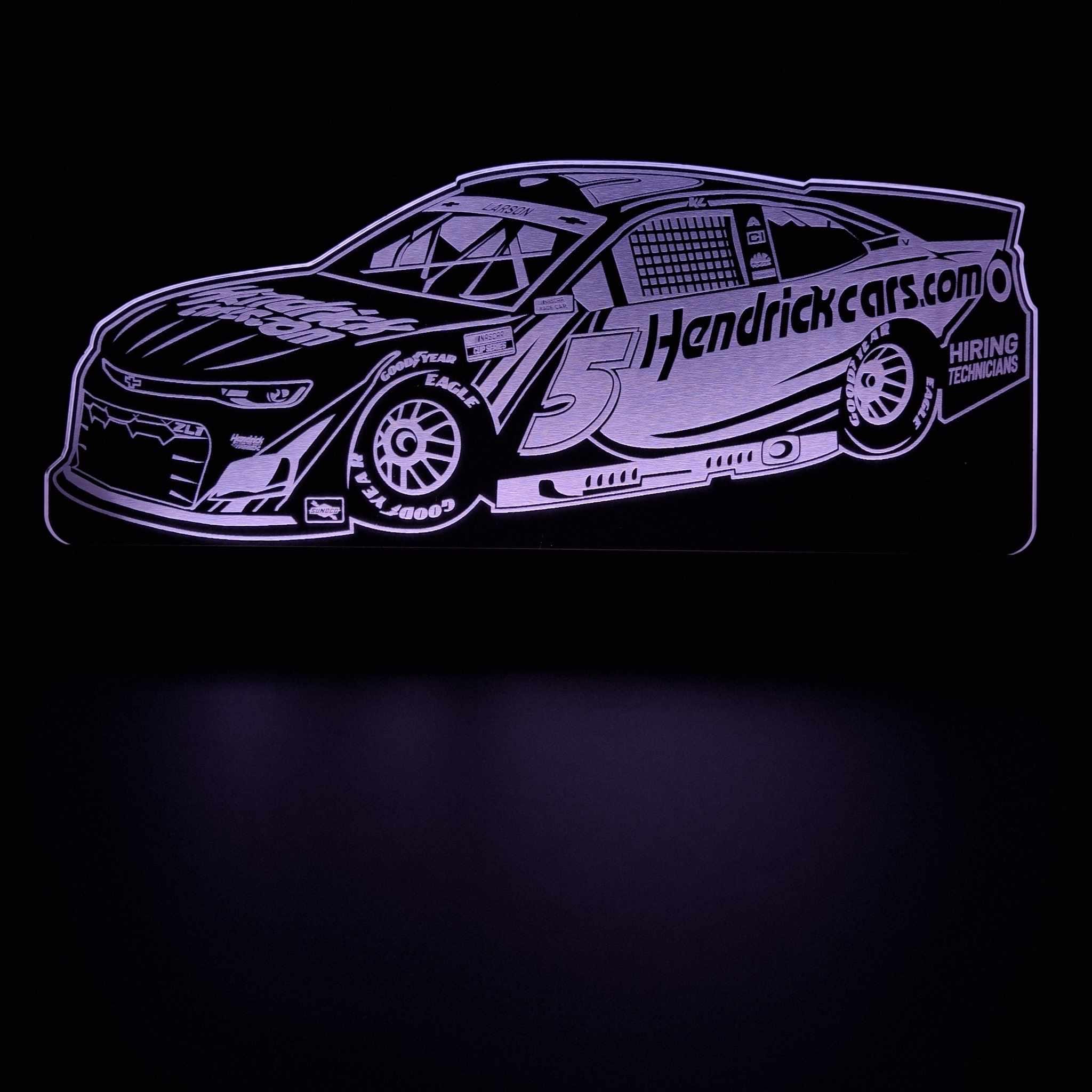 Kyle Larson #5 Chevrolet Camaro ZL1 LED Night Light, NASCAR Gift ...