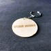 Customised Keyrings Logo - Customised Logo Keyring, Wooden Personalised ...