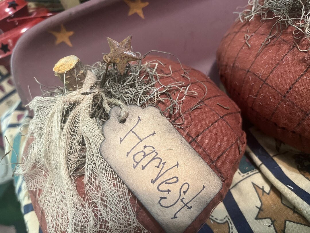 Primitive Pumpkins - Etsy