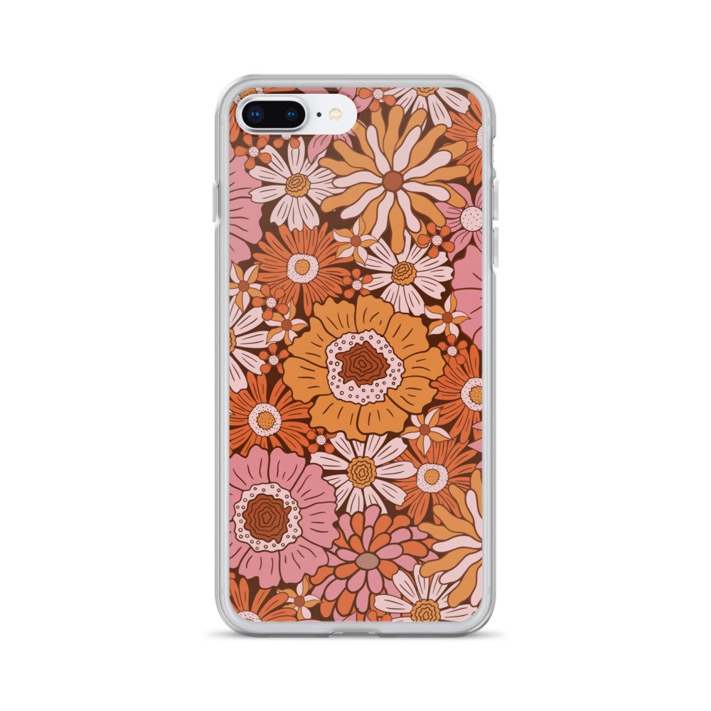Retro 70s Hippie Floral iPhone Case Vintage Boho Phone Case - Etsy