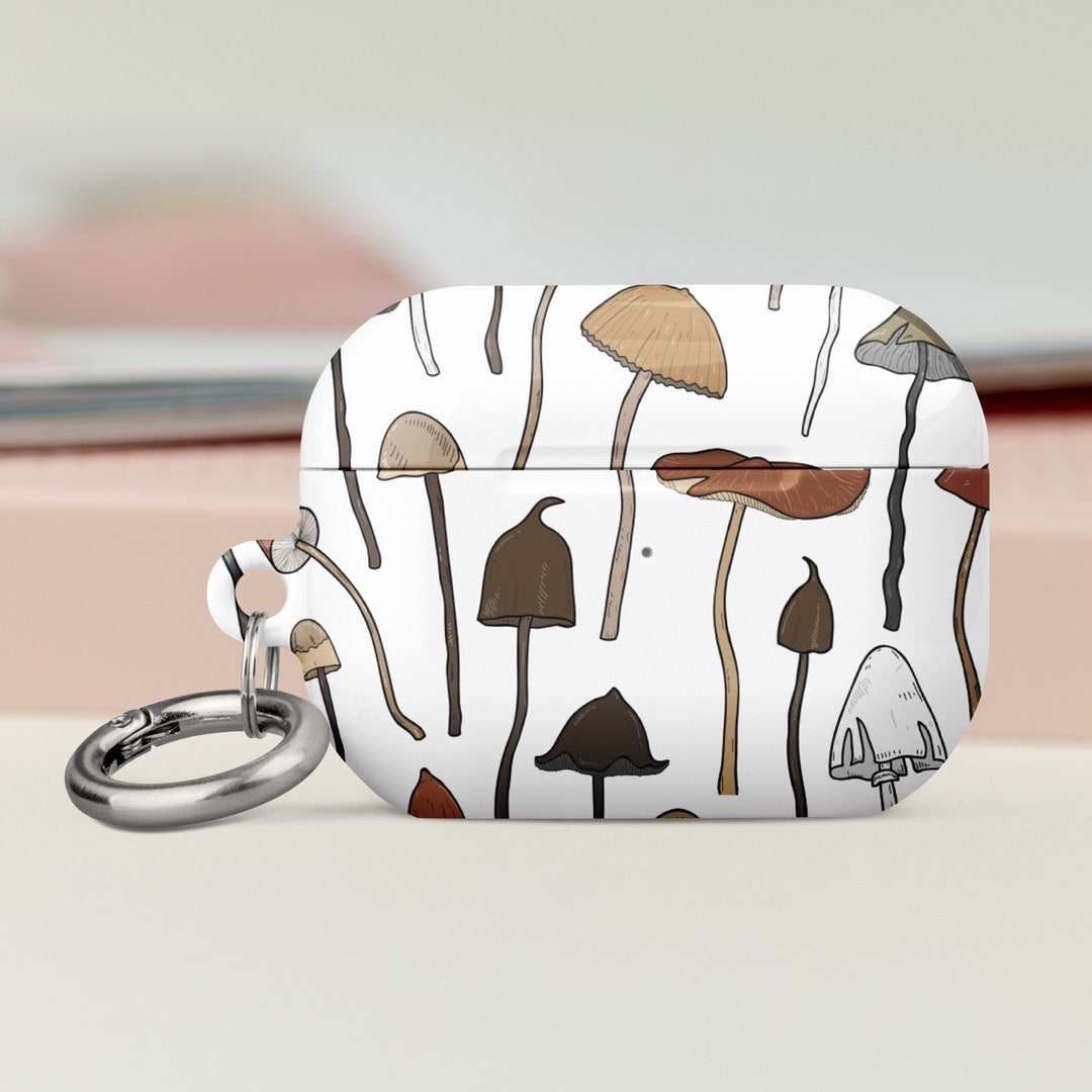 Mushroom Airpods Case, Cottagecore Airpods Pro Case, Airpods 1, 2 Pro ...