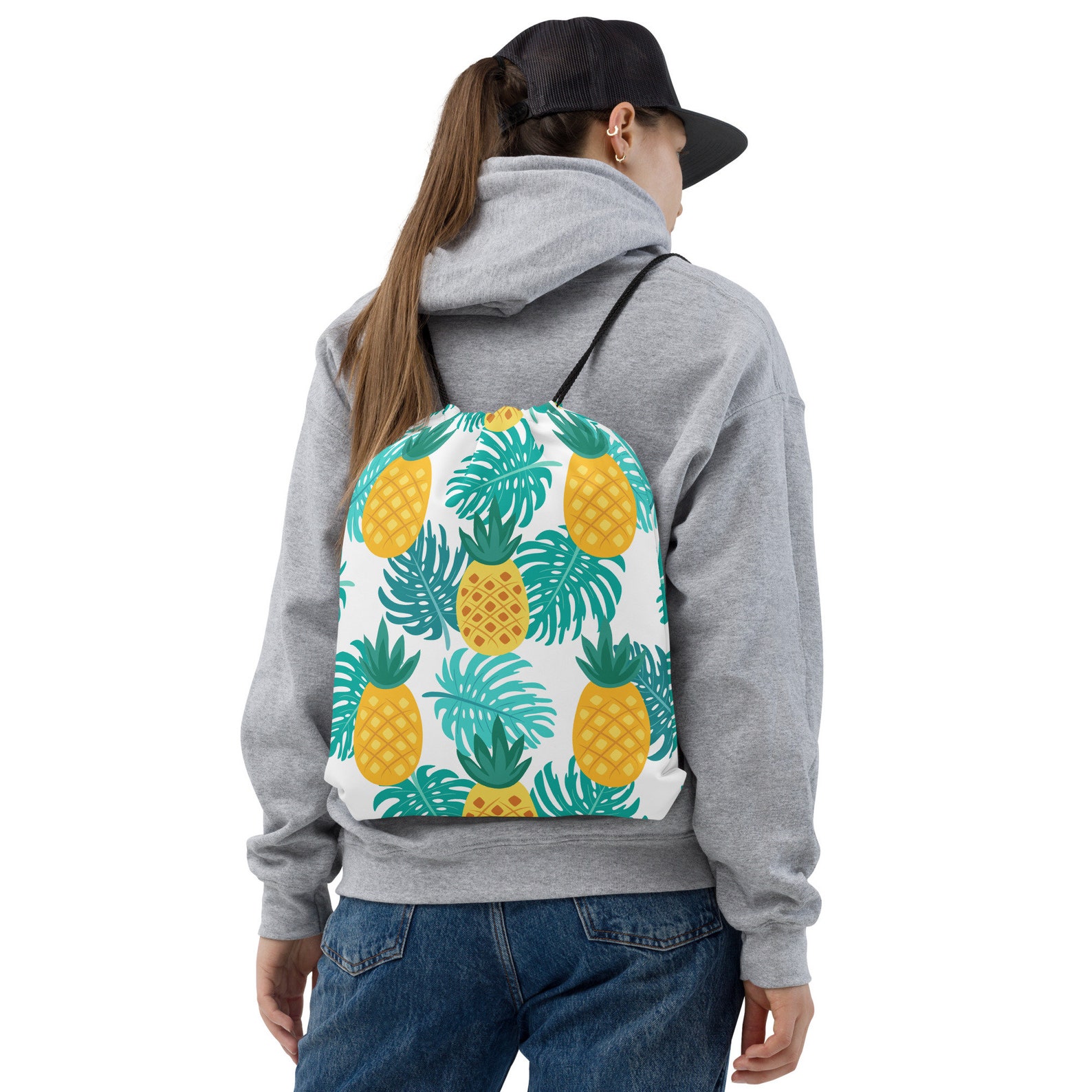 Pineapple Drawstring Bag, IVF Bag, IVF Gift, IVF Care Package, Positive ...