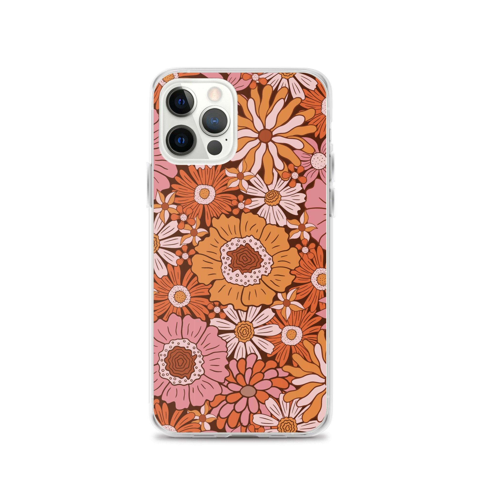 Retro 70s Hippie Floral iPhone Case Vintage Boho Phone Case - Etsy