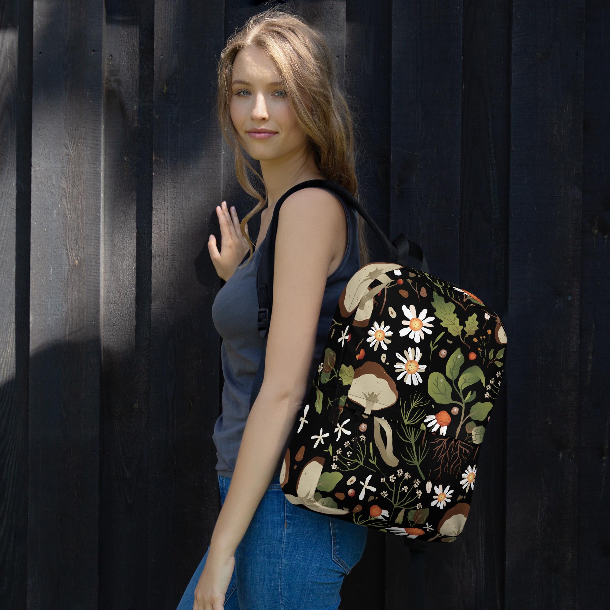 Cottagecore Backpack, Mushroom Backpack, Forestcore, Whimsical ...
