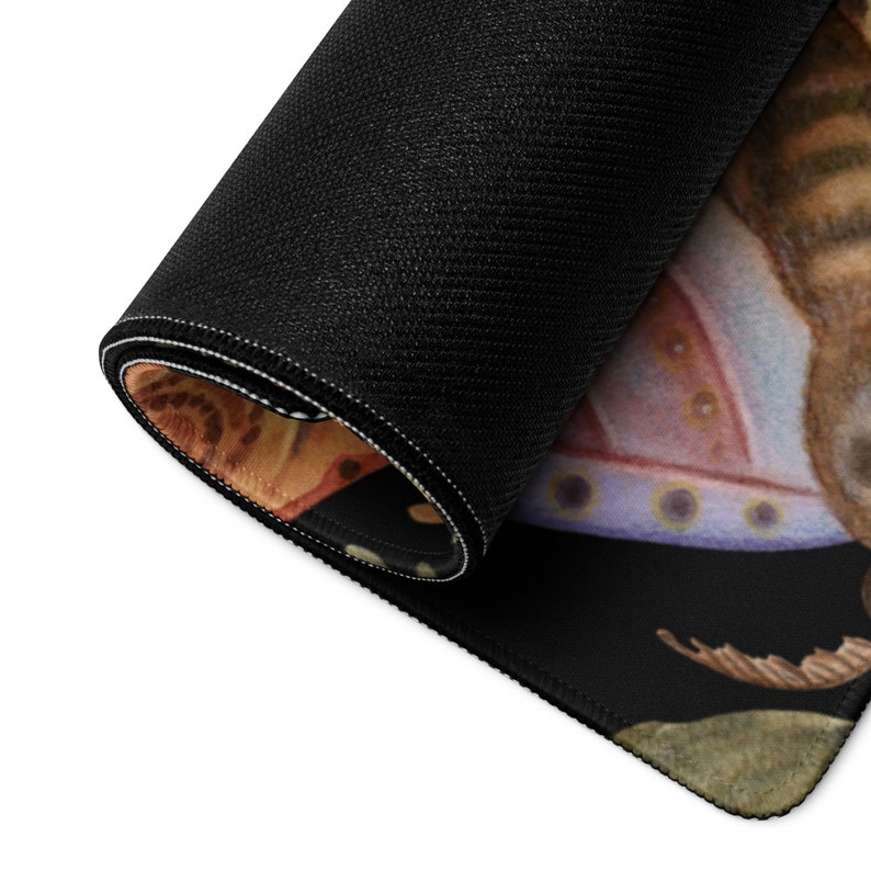 Moth Desk Mat Gaming Mouse Pad Mystical Moths Cottagecore - Etsy