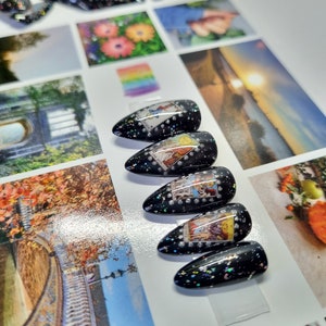 Tarot Card Nails, Custom Press on Nails, Full Set of 22 - Etsy