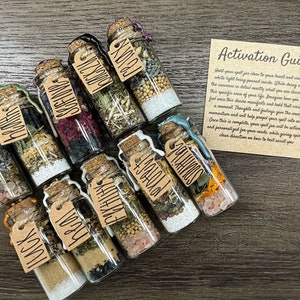 Relax & Unwind Spell Jar | Stress Relief | Mini Altar Spell Jar ...