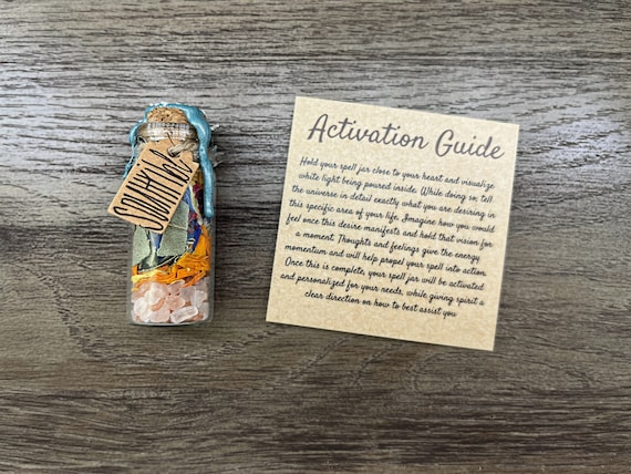 Friendship Spell Jar Mini Altar Spell Jar Soul Family - Etsy