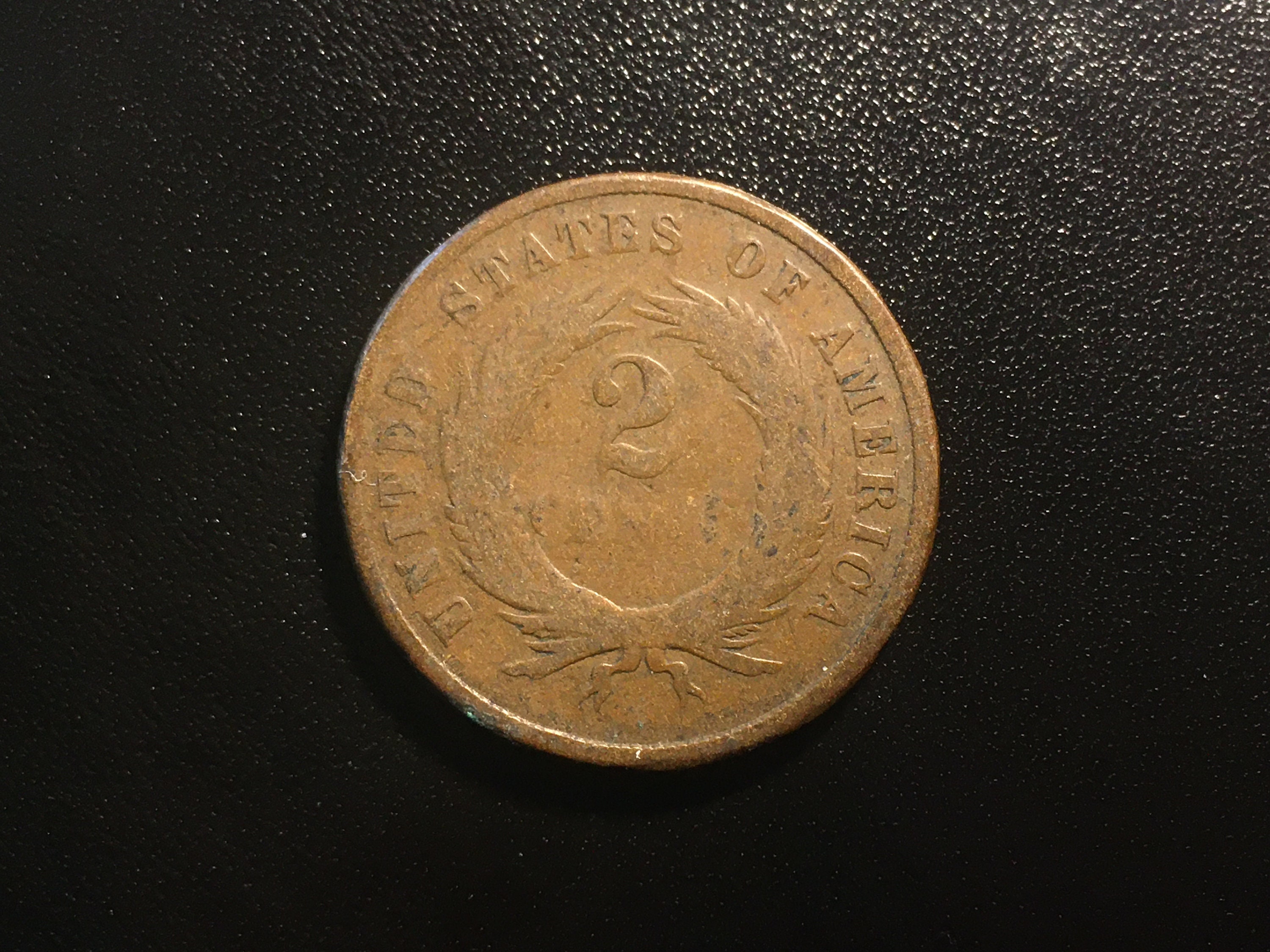 Two Cents 2 Cent Coins by Year and Grade 1864-1873 Union Shield Civil ...