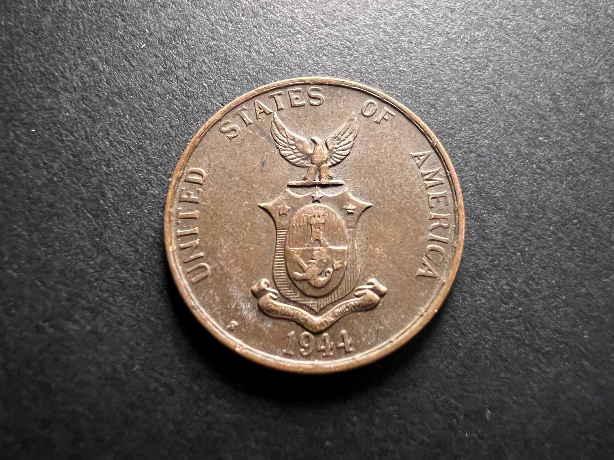 Philippines 1 Centavo Coins Filipino 1903-1945 American Administration ...