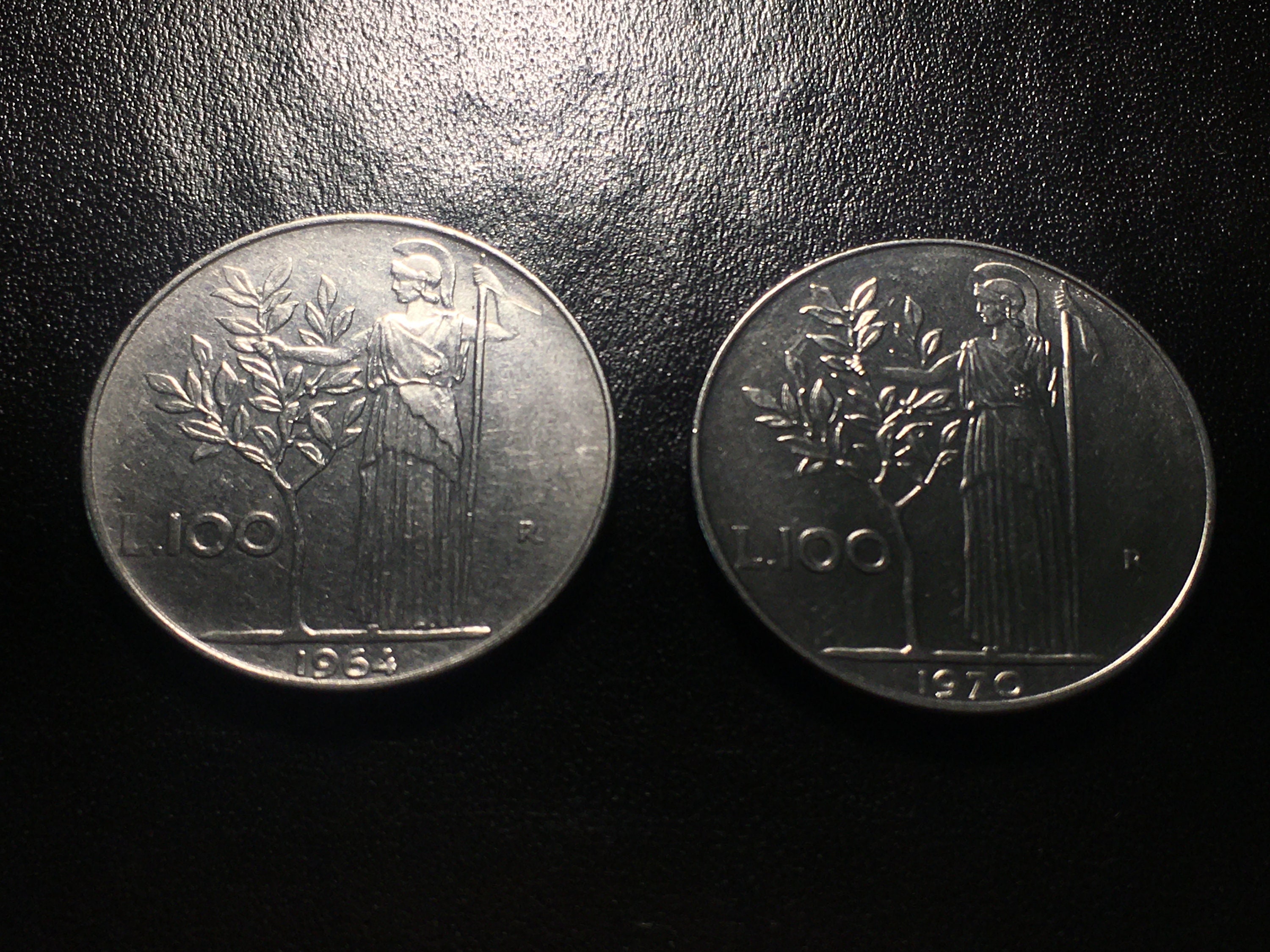 Italy Coins Italian Lire by Year 1950-1979 EF-AU Excellent Condition ...