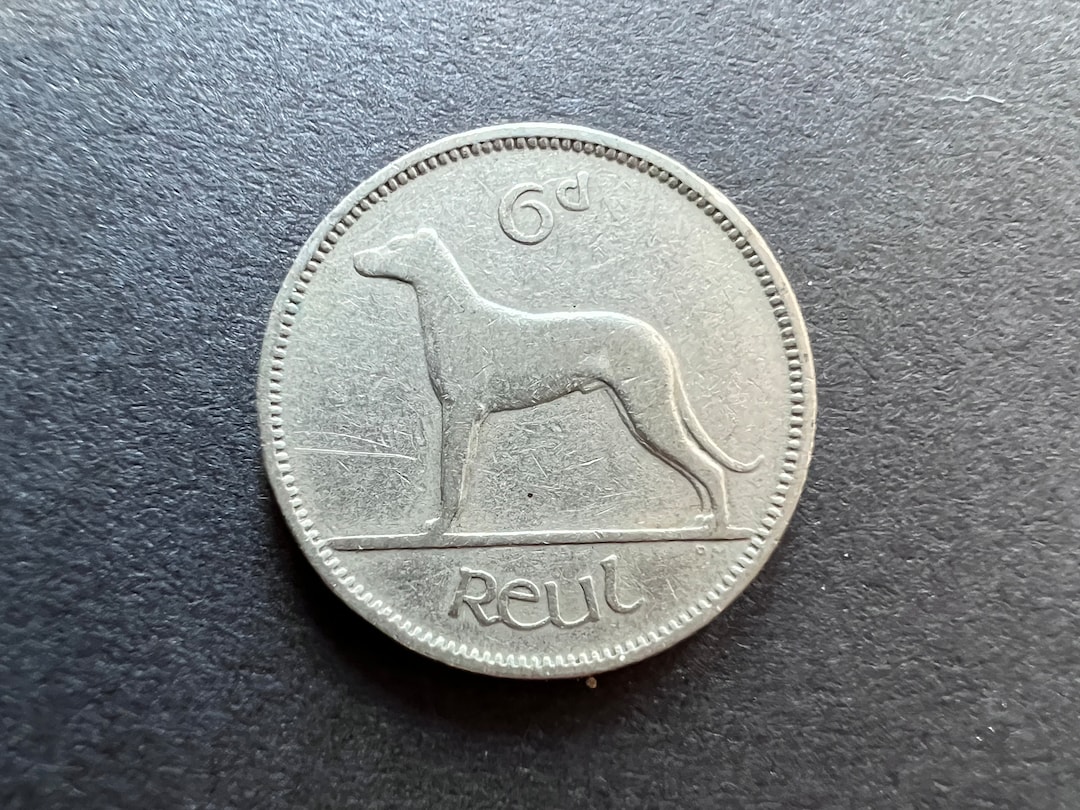 Ireland 6 Pence Coins Irish Penny Pingin Reul Sixpence by Year 1900 ...