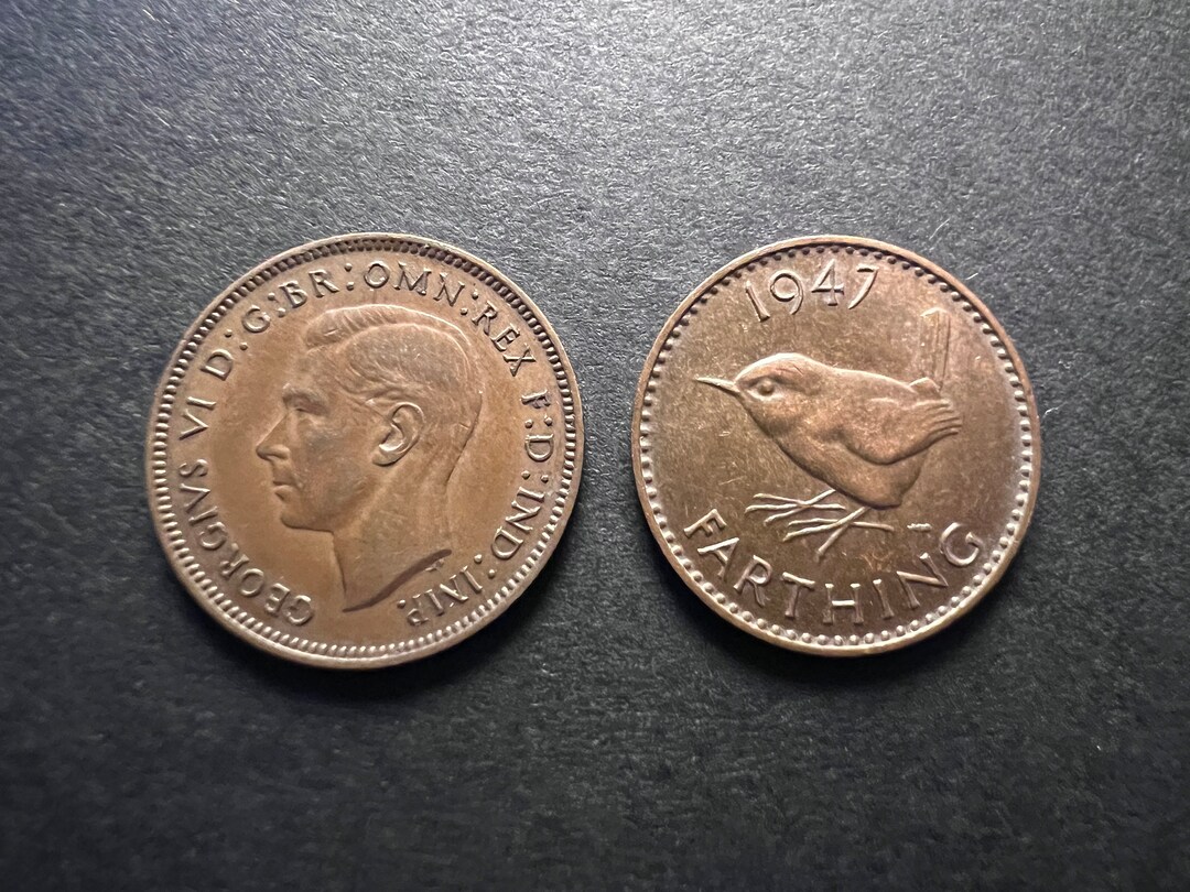 United Kingdom 1 Farthing Coins British English 1900-1949 Excellent ...