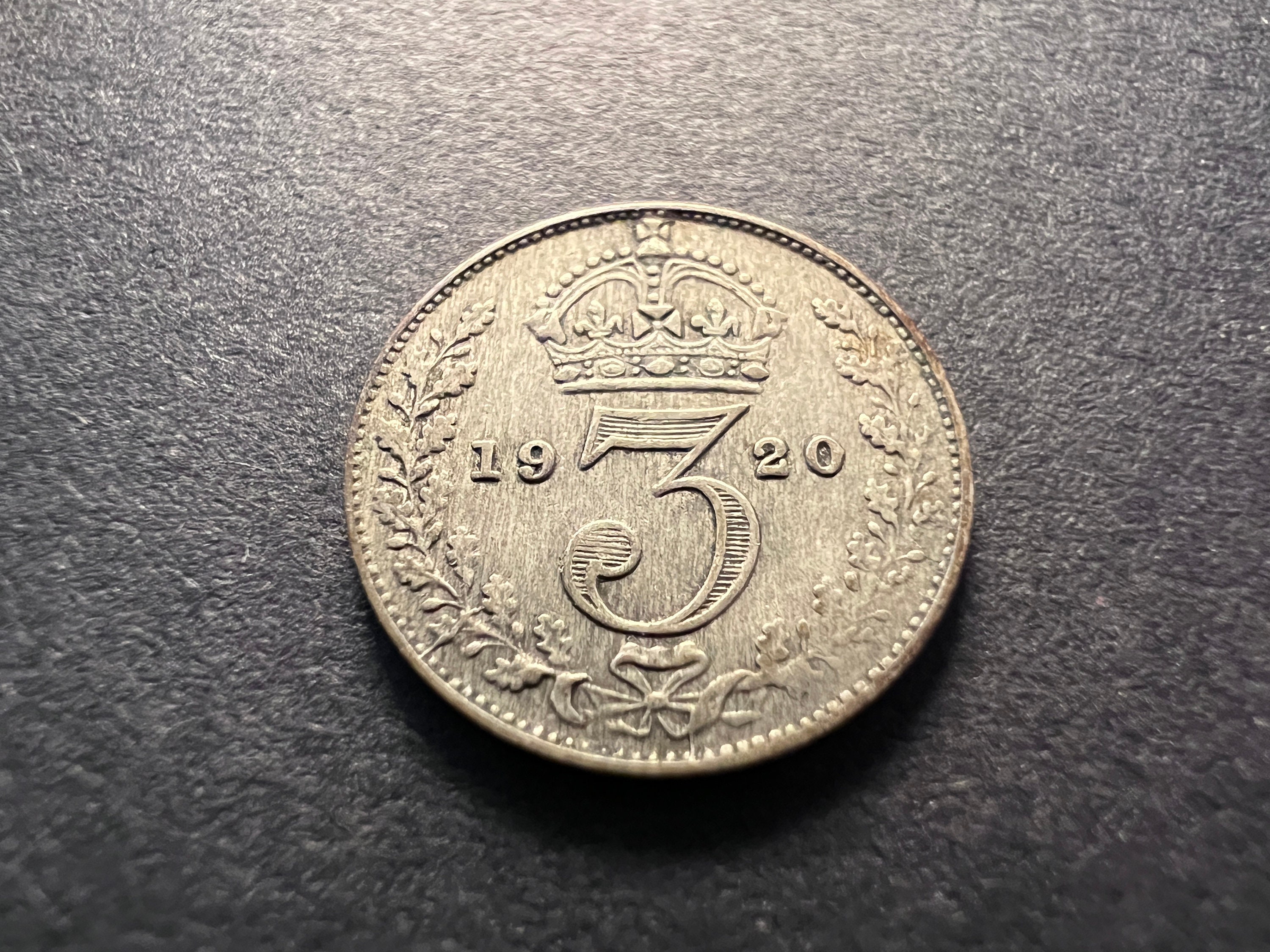 United Kingdom Silver 3 Pence Coins British 1900-1945 Excellent ...