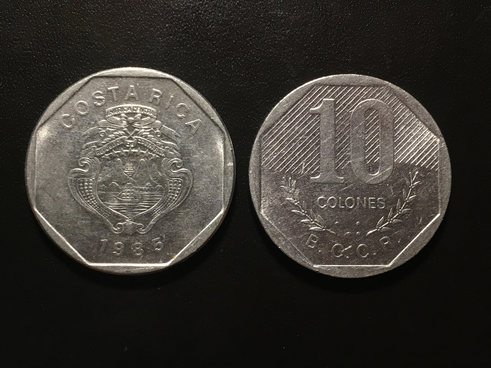 Costa Rica Costa Rican Coins Centimos Colon Colones 1950-1994 EF-AU ...