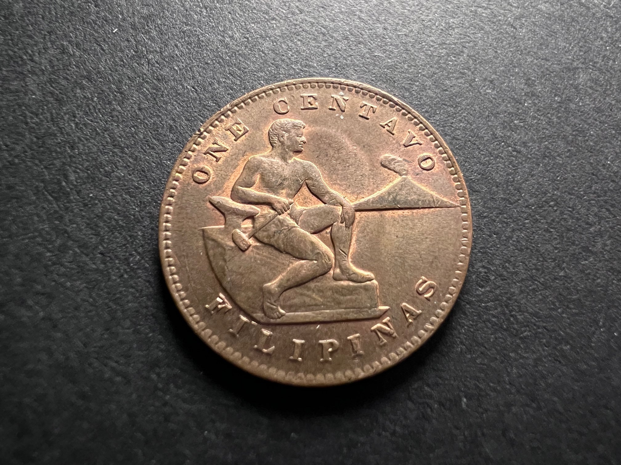 Philippines 1 Centavo Coins Filipino 1903-1945 American Administration ...
