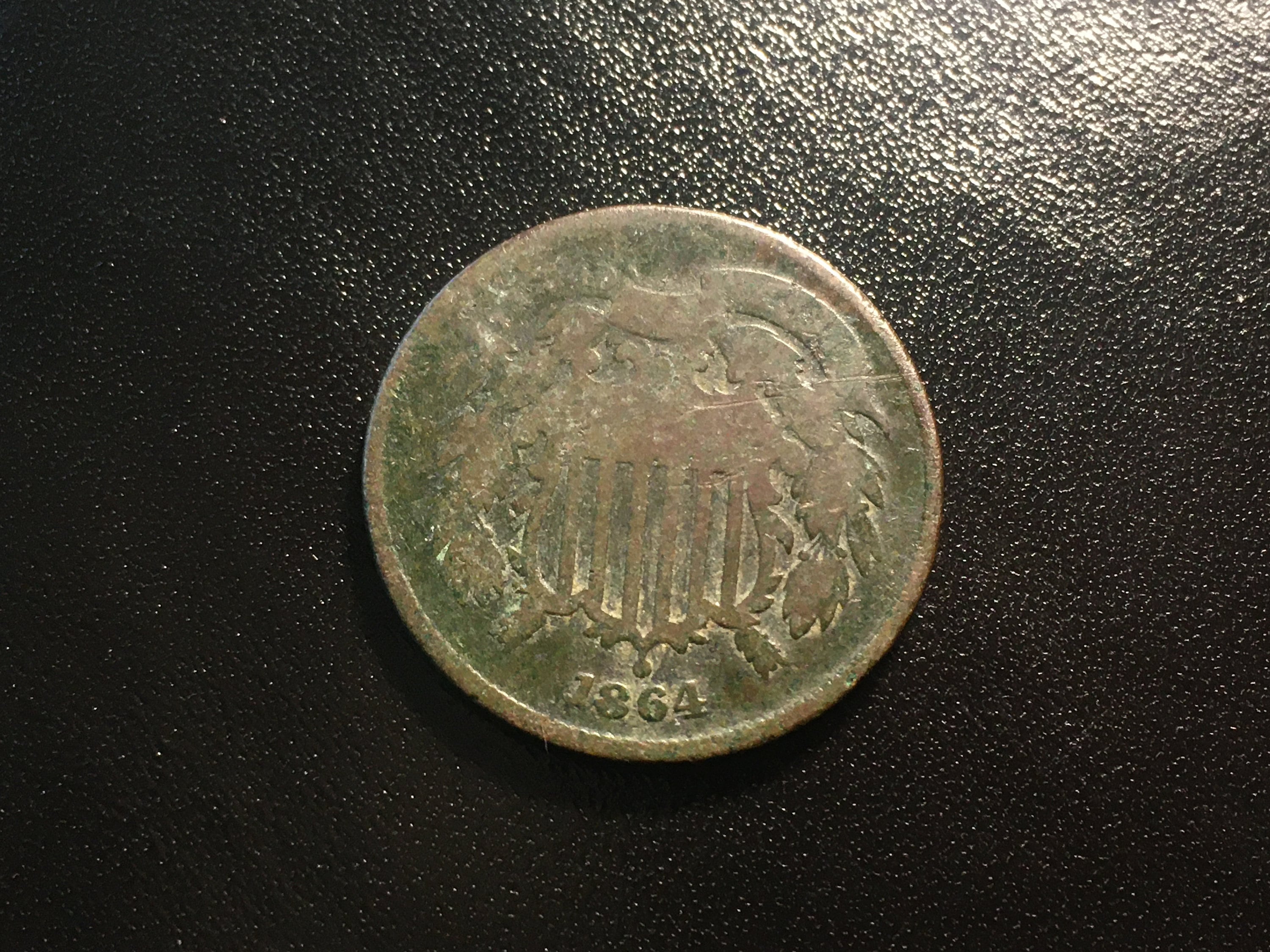 Two Cents 2 Cent Coins by Year and Grade 1864-1873 Union Shield Civil ...