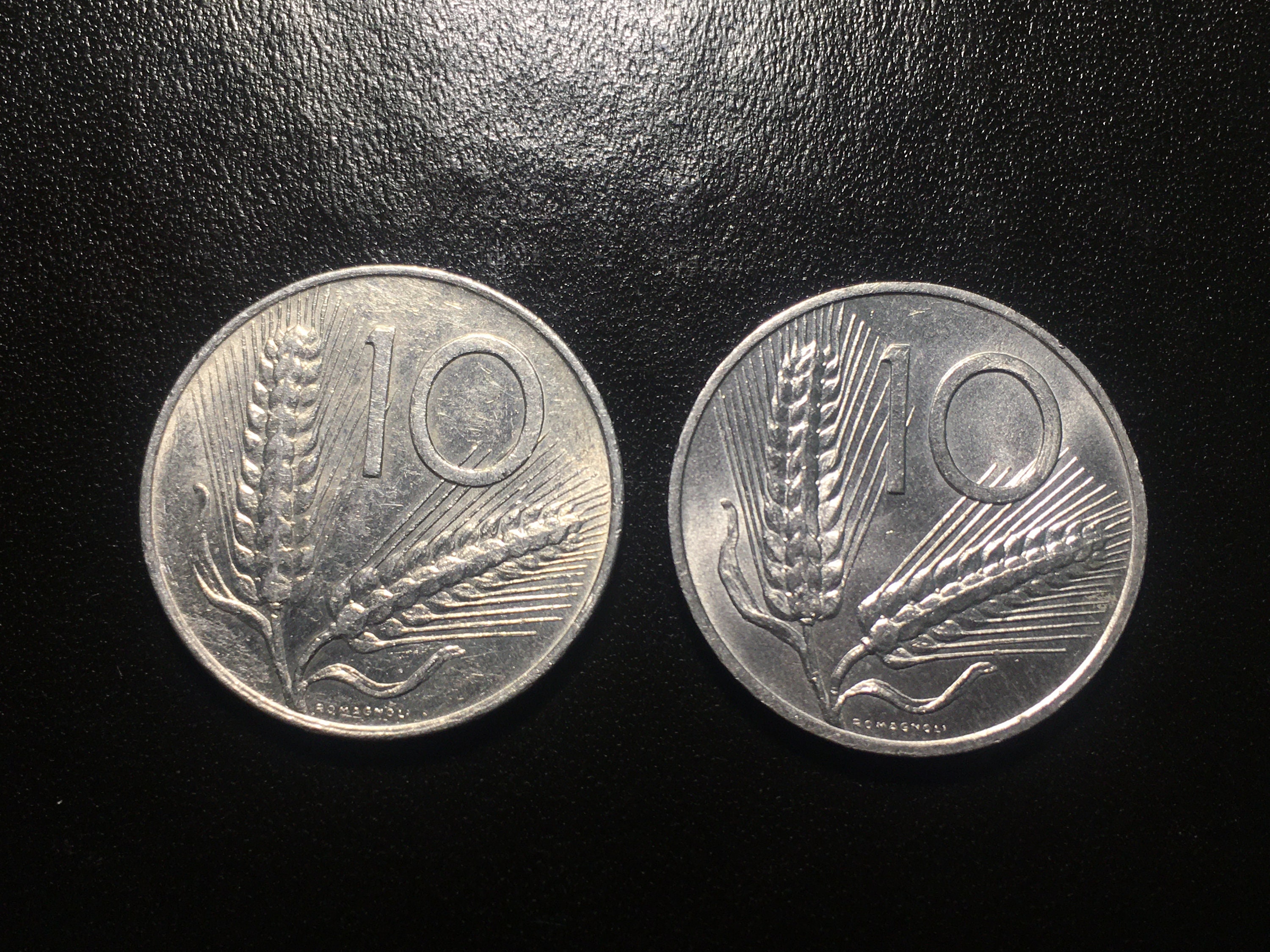 Italy Coins Italian Lire by Year 1950-1979 EF-AU Excellent Condition ...