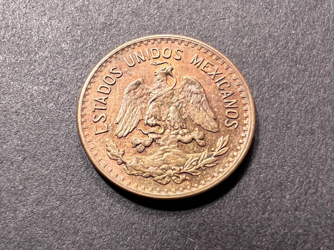 Mexico 1 Centavo by Year and Grade 1900-1949 Mexican Centavos Coins - Etsy