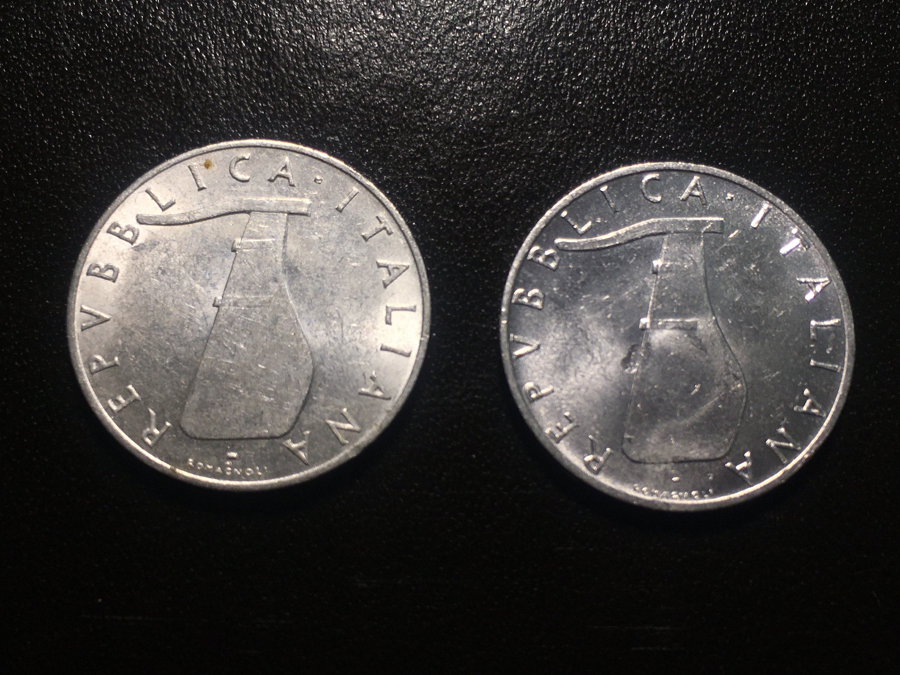 Italy Coins Italian Lire by Year 1950-1979 EF-AU Excellent Condition ...